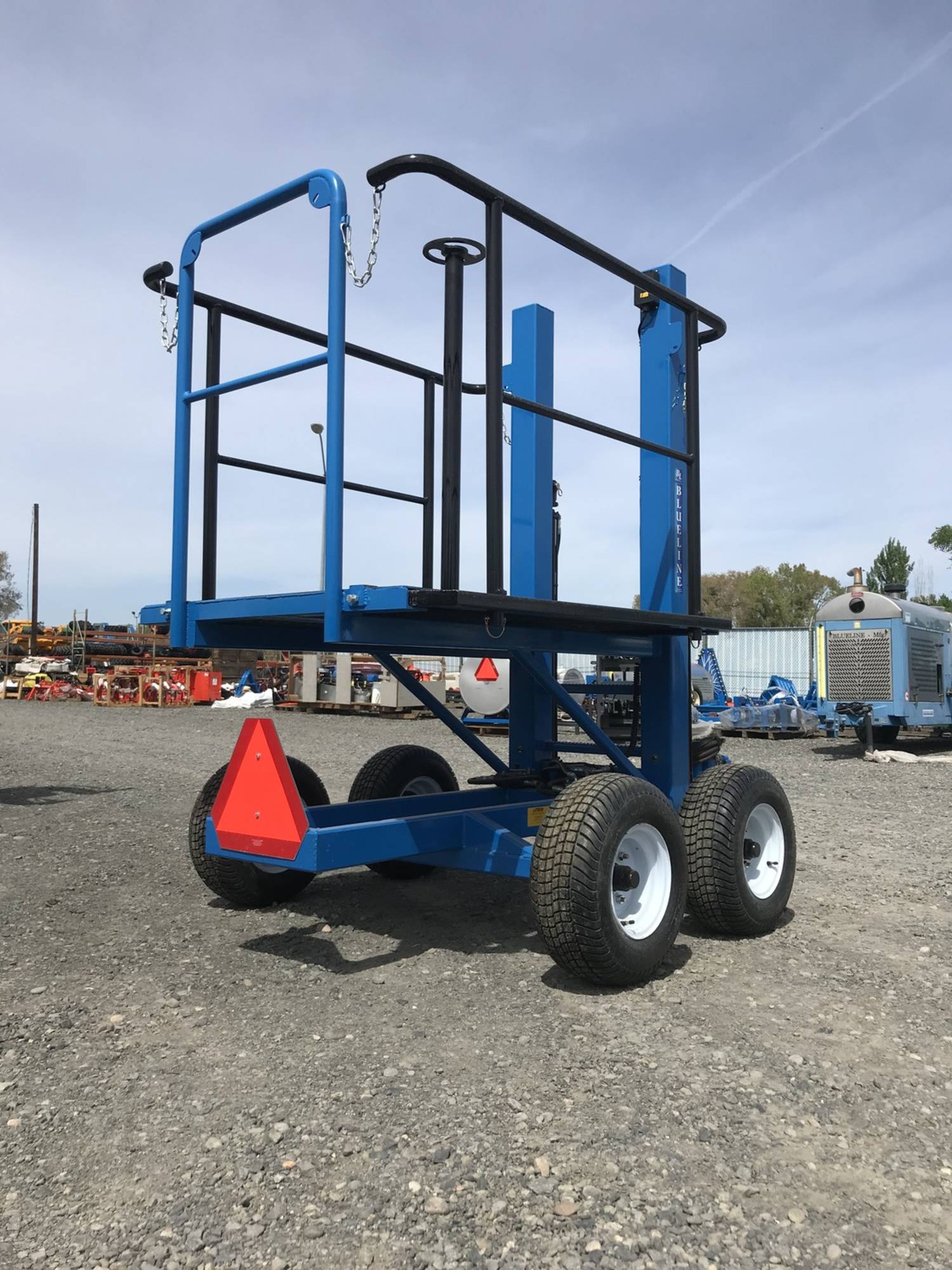 Orchard Platform Wagon Compact: OPWS - Blueline Manufacturing Co.