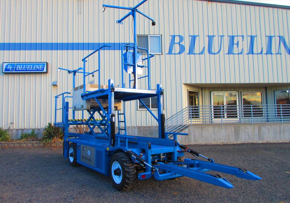 Blueline Narrow Orchard Harvesting Platform: OPH100N - Blueline ...