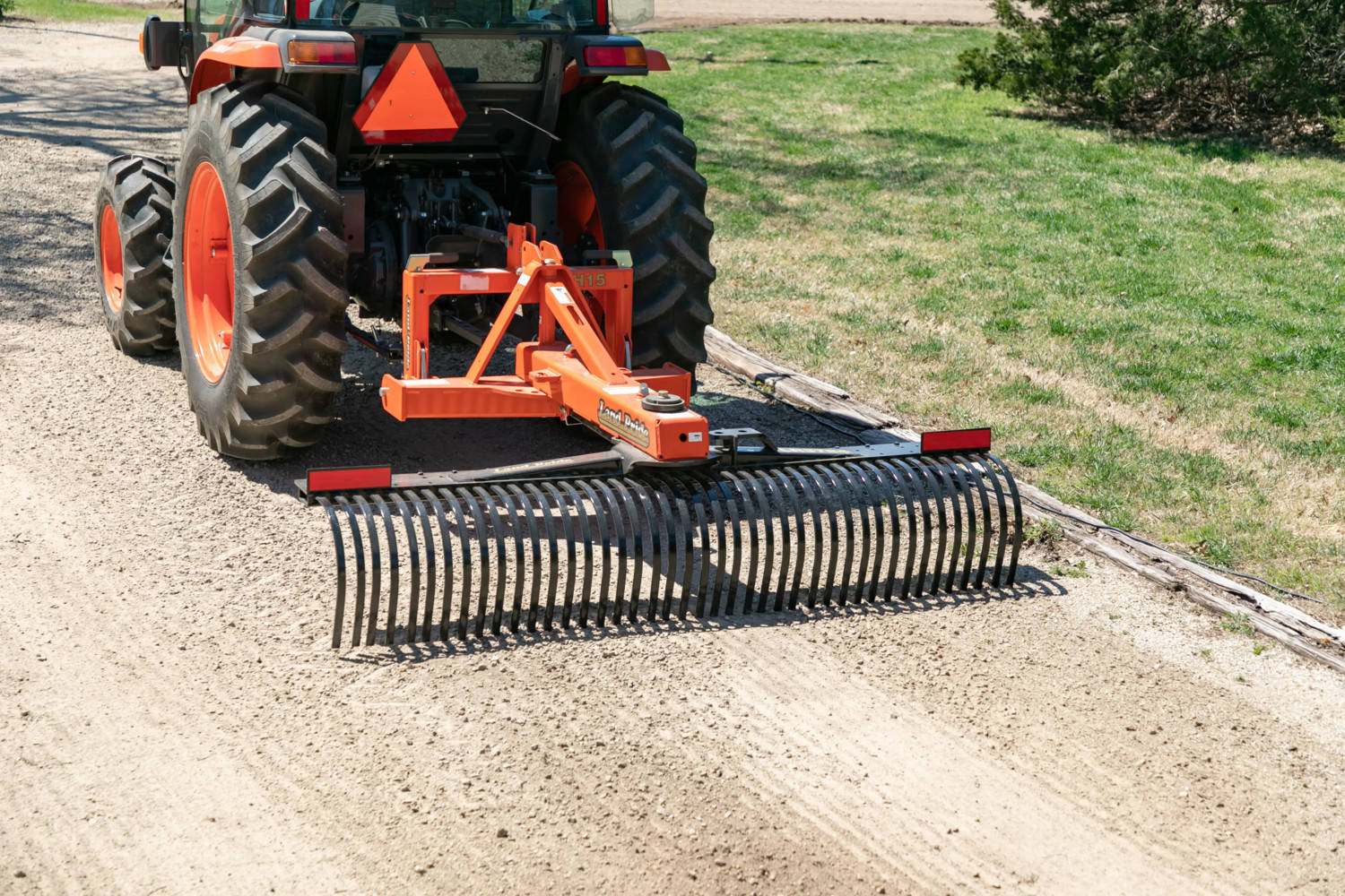 Landpride: Landscape Rake - Blueline Manufacturing Co.