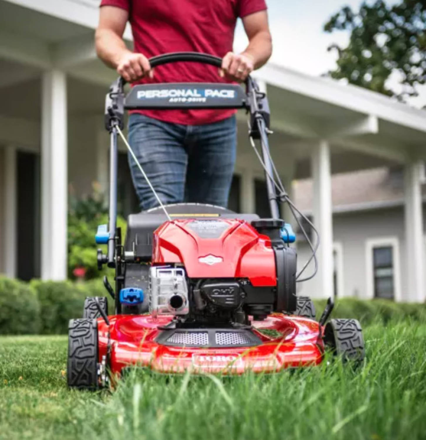 Toro 22 electric start mower store