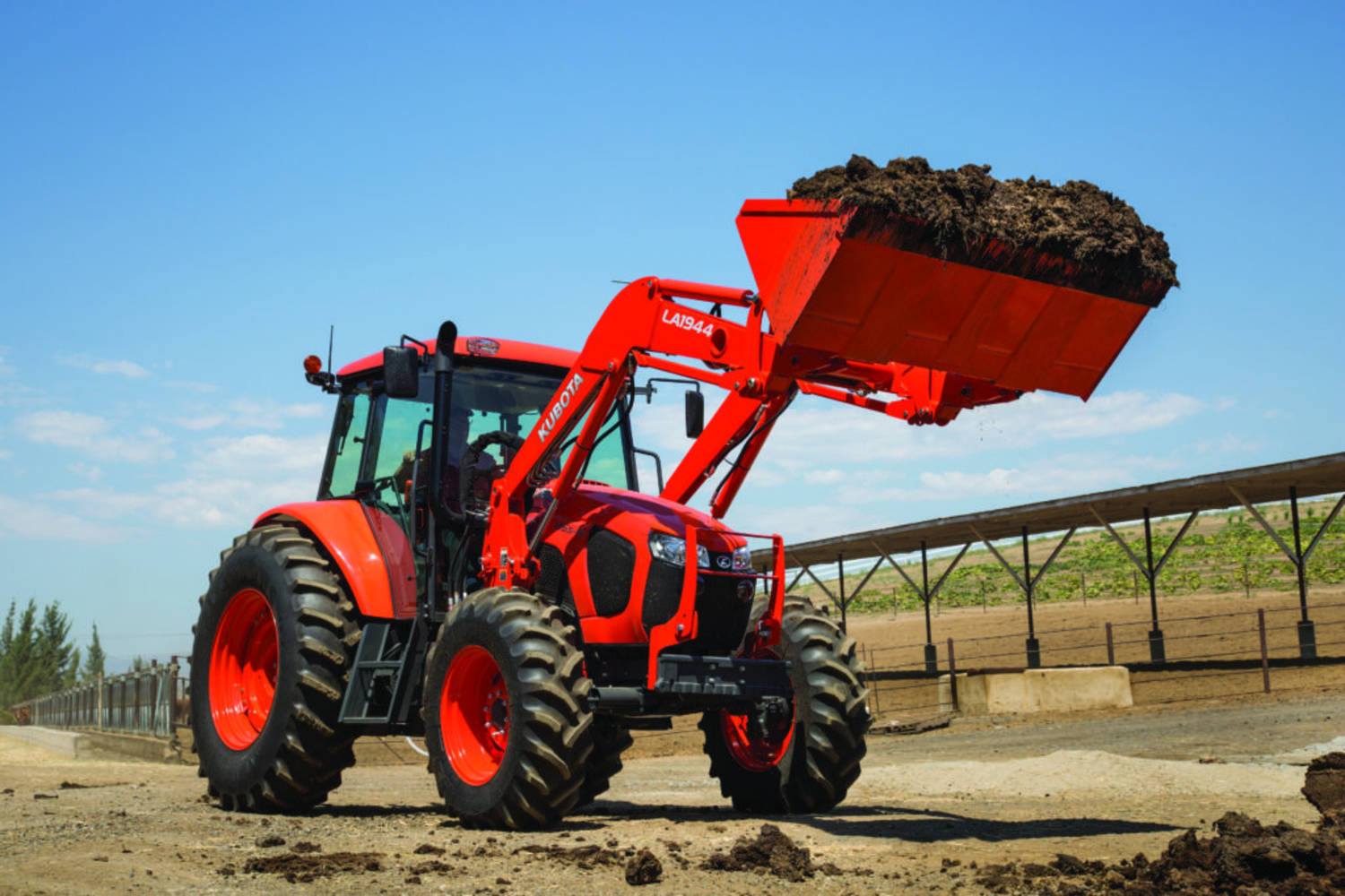 Kubota M6-Series Mid-Size Tractor: 97-133 HP - Blueline Manufacturing Co.